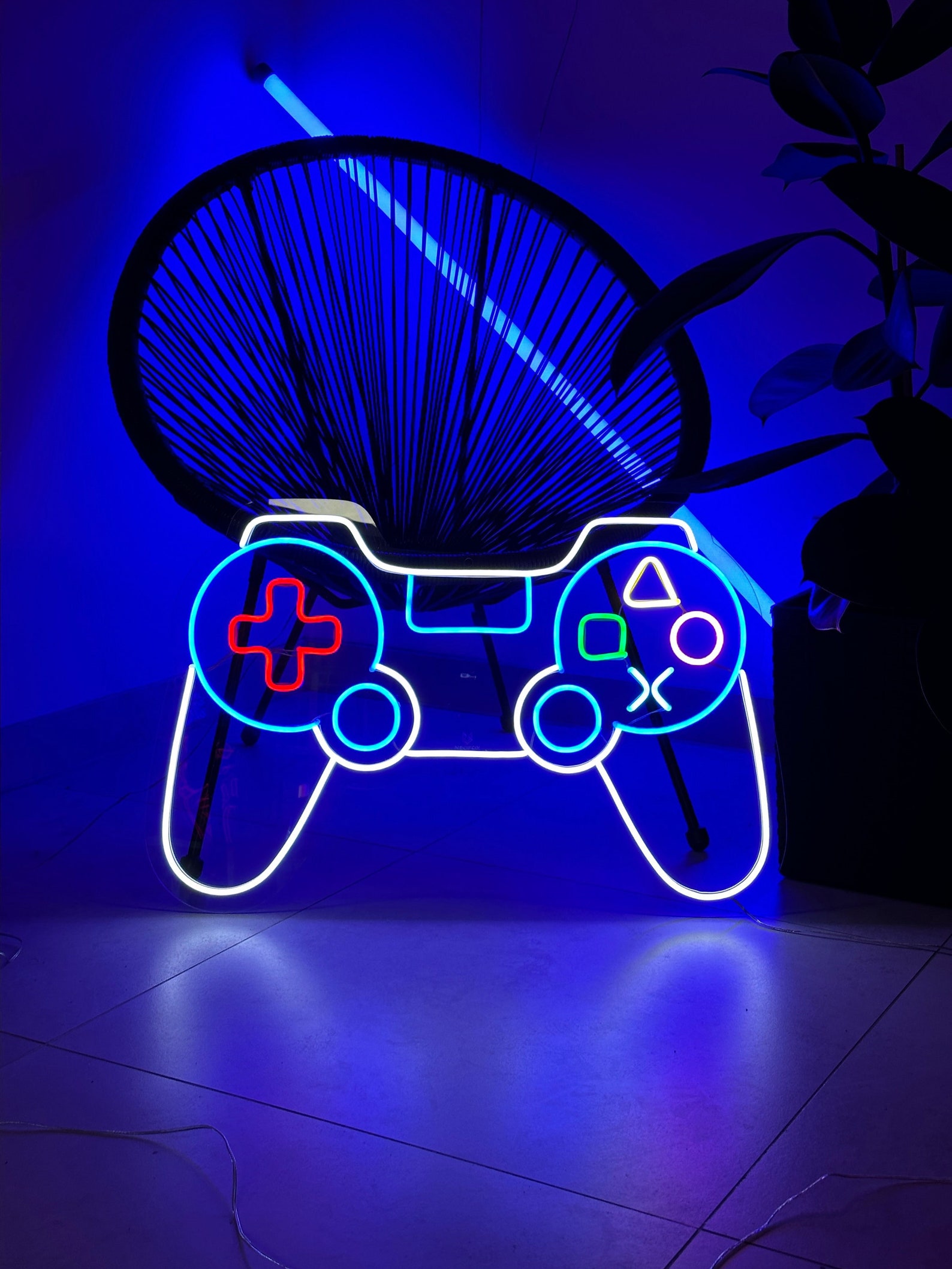 Joystick Neon Sign | Gamepad Neon Sign | Gamer Custom Neon Sign ...