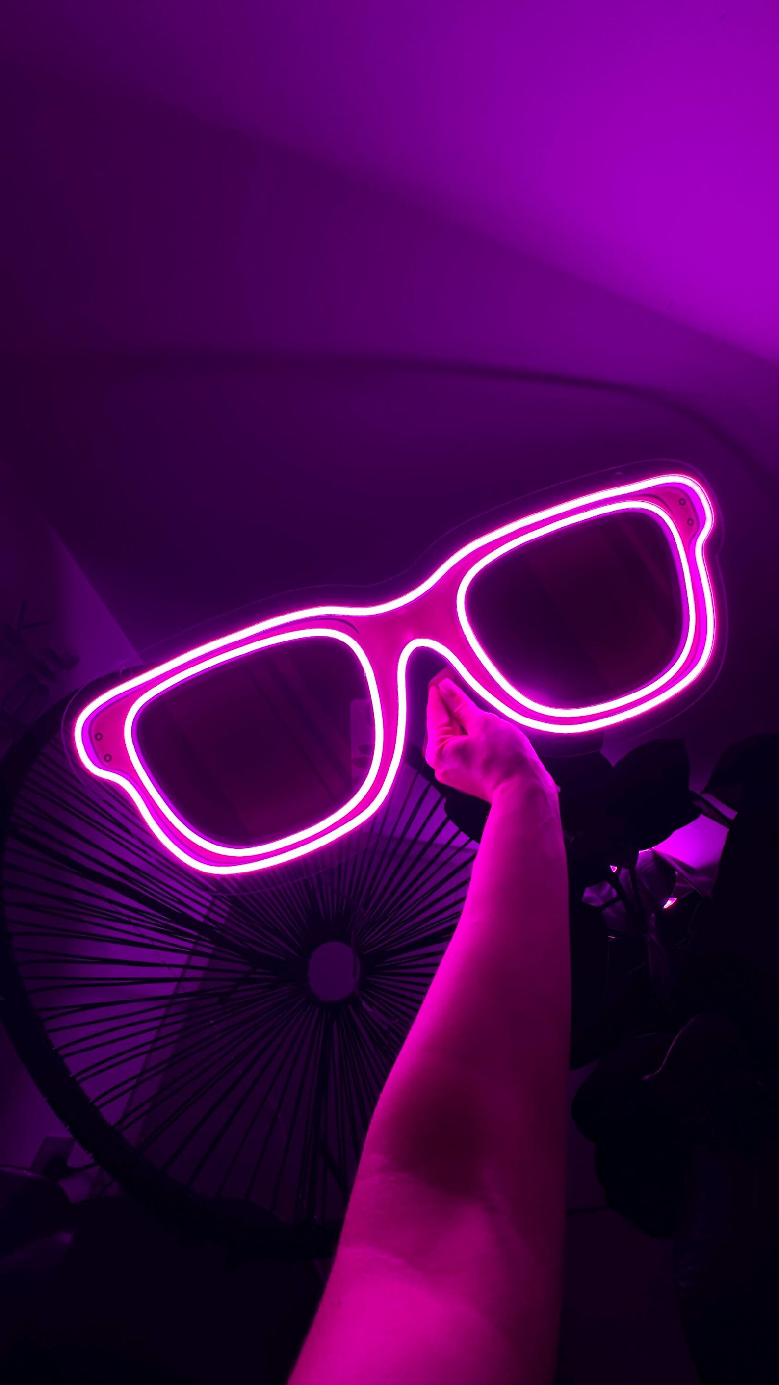 Eyewear Neon Sign | Eyeglasses LED Neon Sign | Optical Neon Sign Decor ...