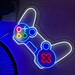 Gamepad Neon Sign Gamer Custom Neon Sign Joystick Neon Sign Neon Sign ...
