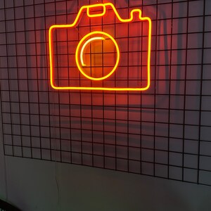 Camera Neon Sign | Camera Led Sign | Led Light Bedroom Home Wall Decor ...