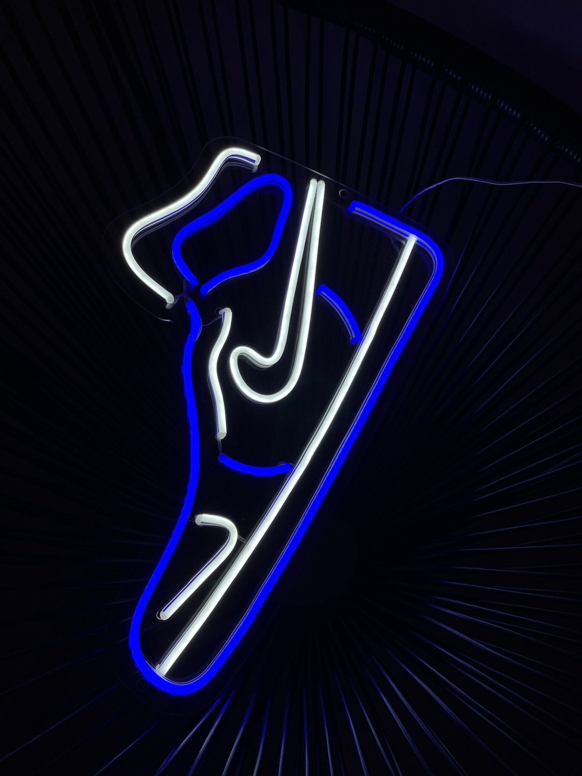 Air Jordan LED Neon Sign | Jordan Neon Art | Sneaker Neon Sign | Shoe ...