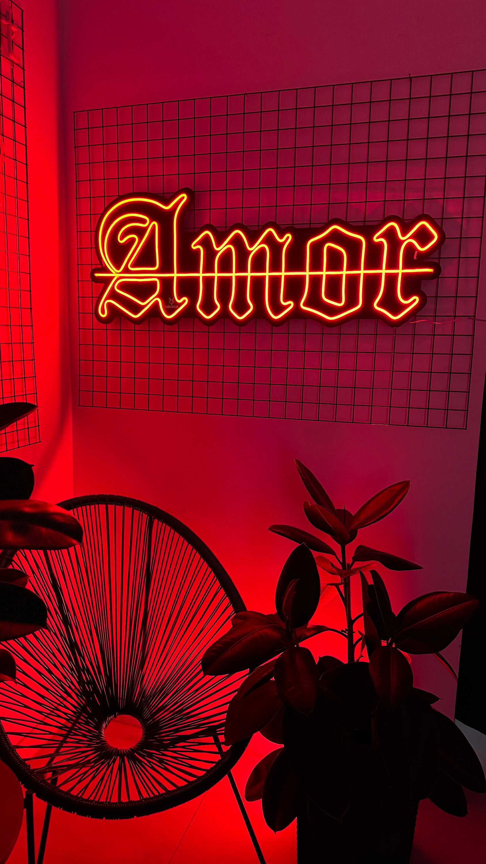 Amor Neon Sign | Night Lights Neon Signs Amor | Love Decoration ...