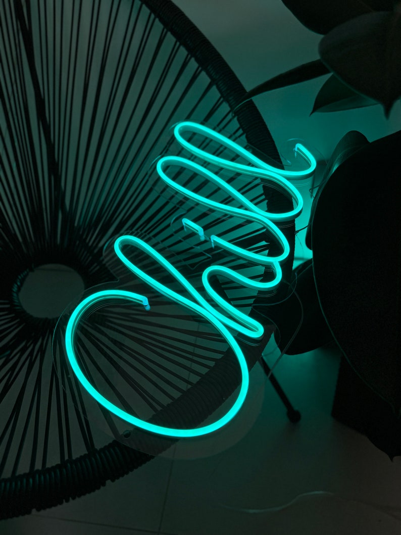 Neon Sign Chill | Night Lights Neon Signs Chill | Chill Room Decor ...
