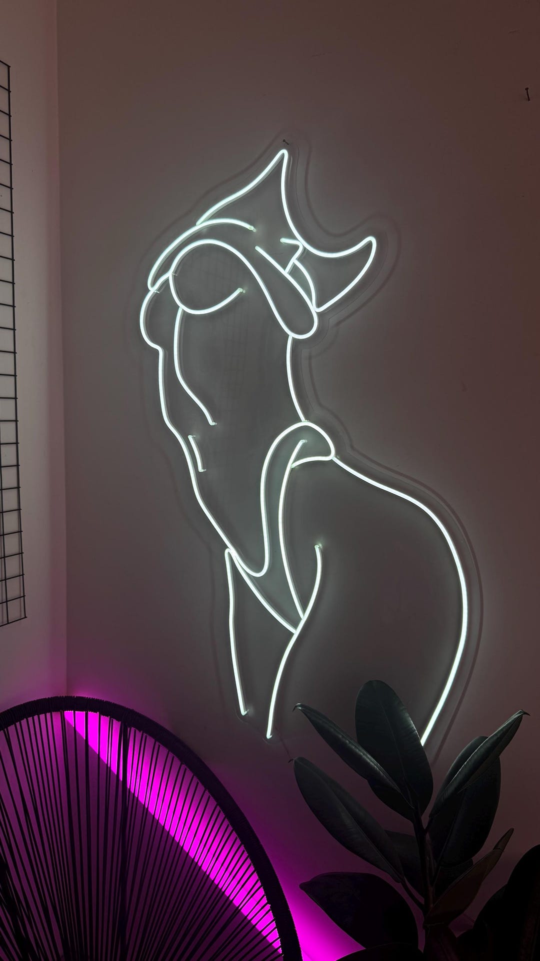 Female Body Neon | Woman Body Neon Sign | LED Neon Light Art Curvy ...