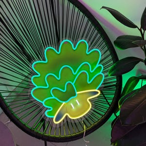 Snail Artwork Neon Sign | Cute Slug Led Sign | Led Neon Sign Animal ...