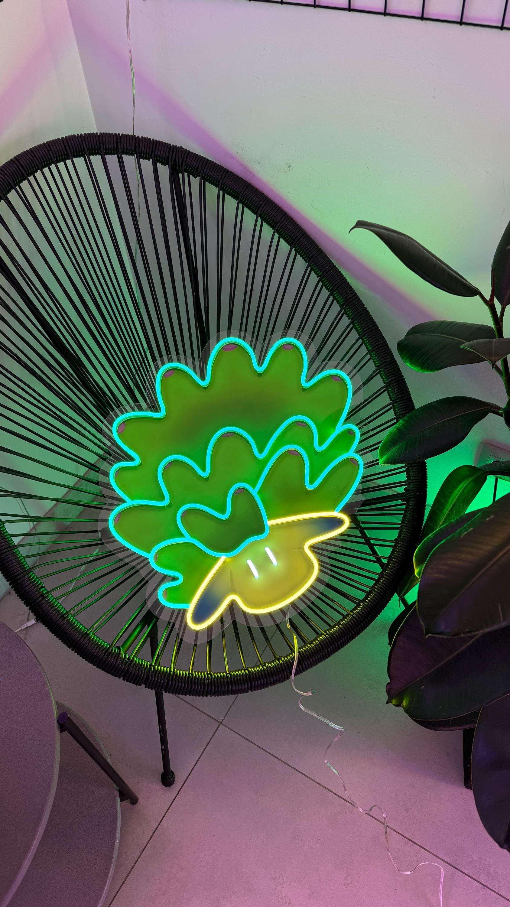 Snail Artwork Neon Sign | Cute Slug Led Sign | Led Neon Sign Animal ...