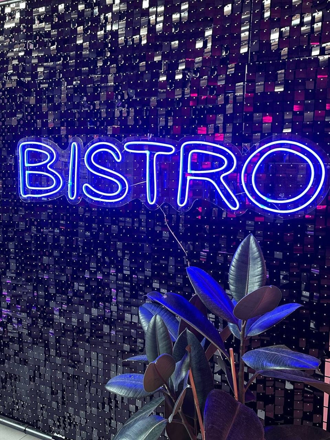 Bistro Neon Sign | Custom Bistro Neon Light | Busines Neon | Neon ...