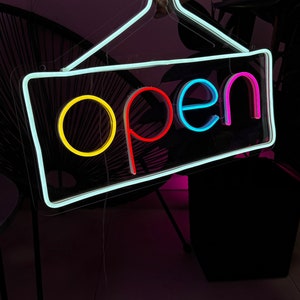 Open Sign Led | Neon Open Sign | Neon Door Sign | Open Neon Light ...