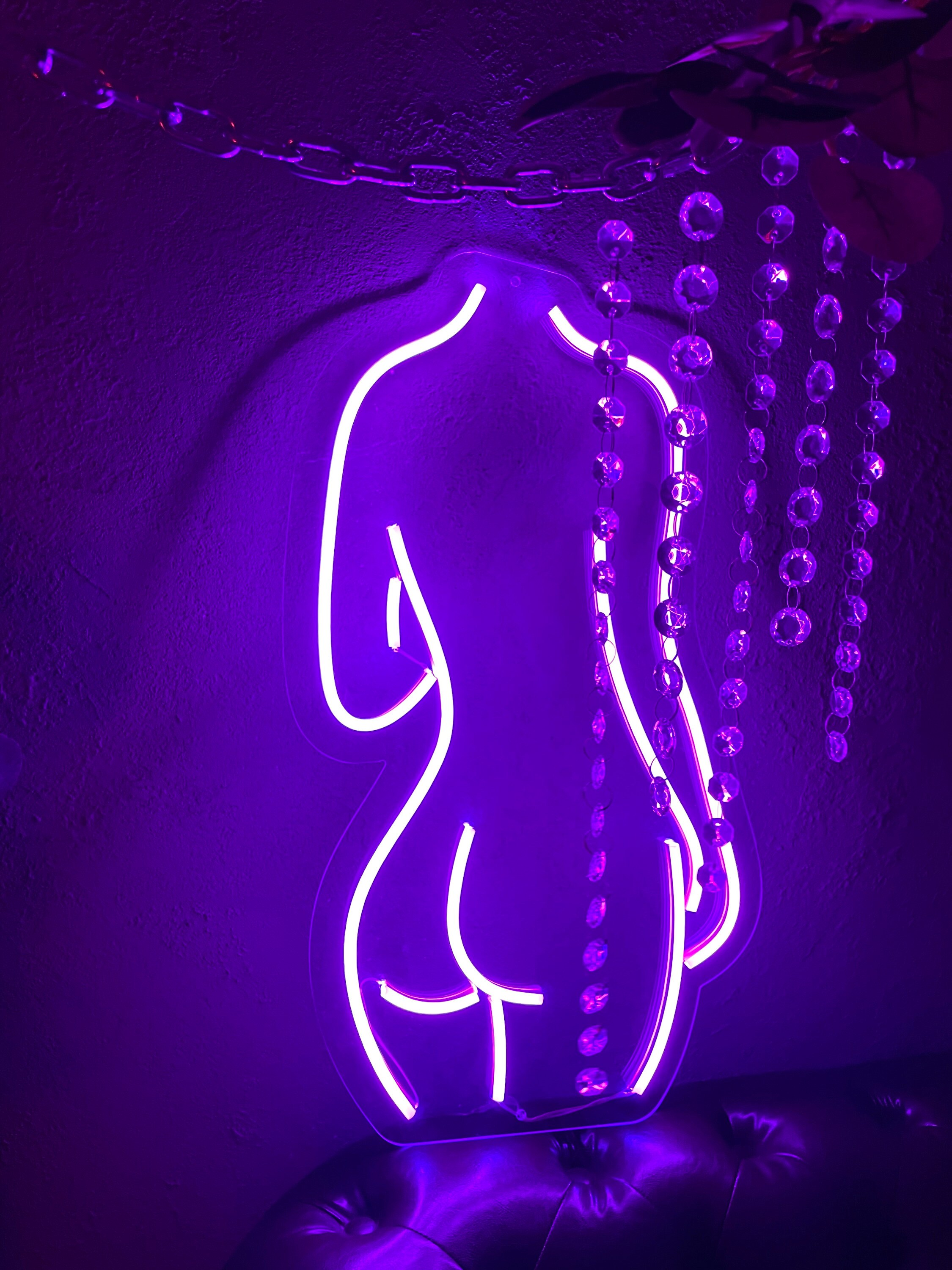 Female Body Neon Woman Body Neon Sign Led Neon Light Art Curvy Women