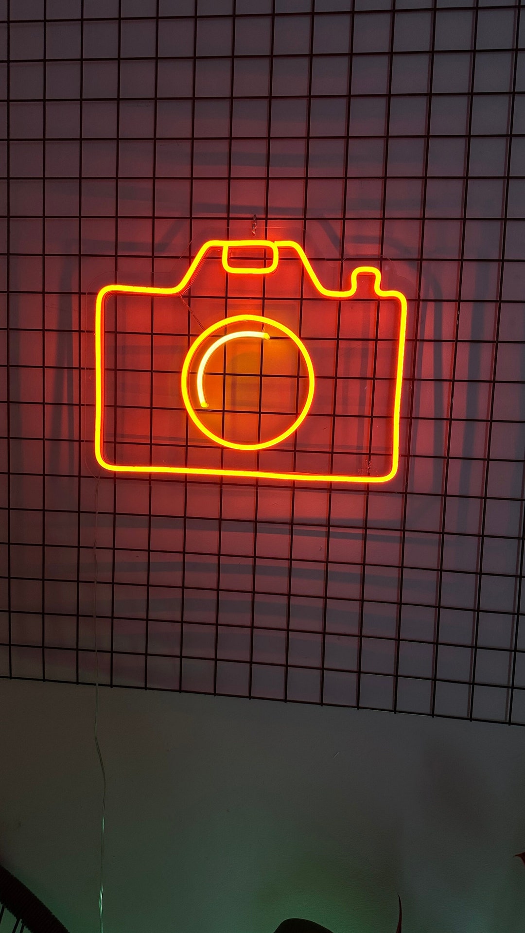 Camera Neon Sign | Camera Led Sign | Led Light Bedroom Home Wall Decor ...