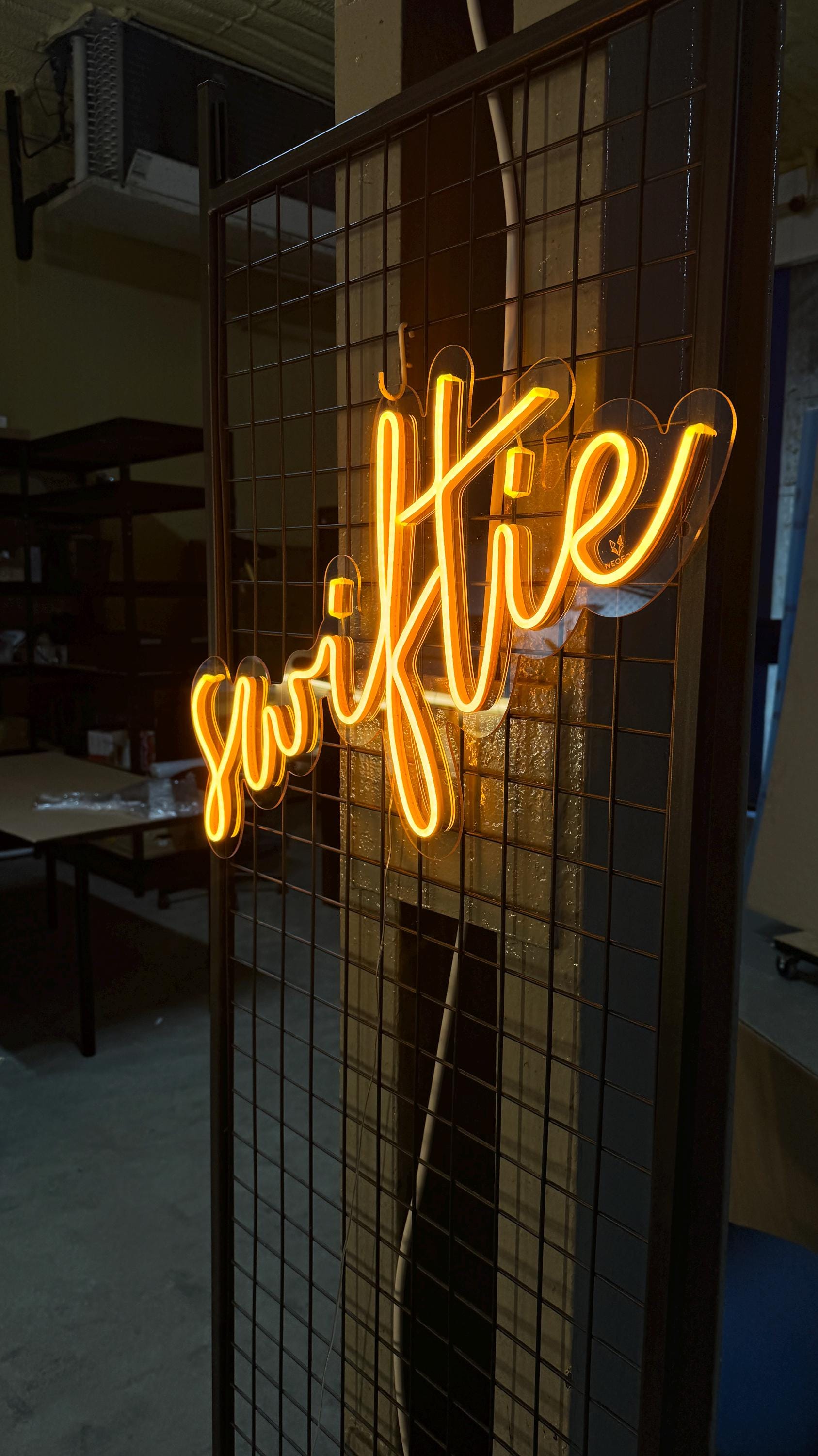 Swiftie Neon Sign | Swiftie Personalized Custom LED Neon Sign | Room ...
