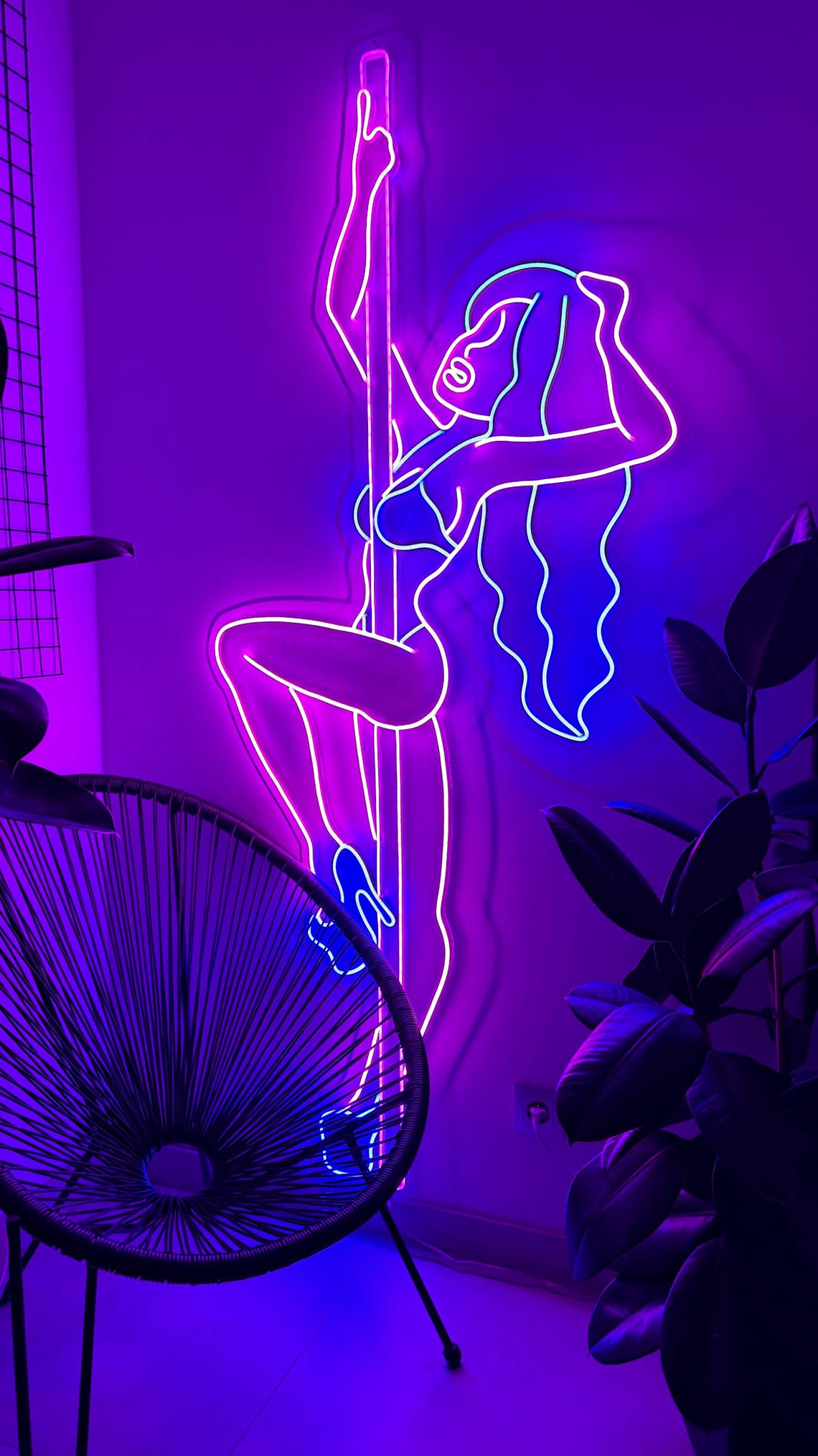 Dancer Neon Sign | Pole Dancing Led Light Sign | Dance Studio ...