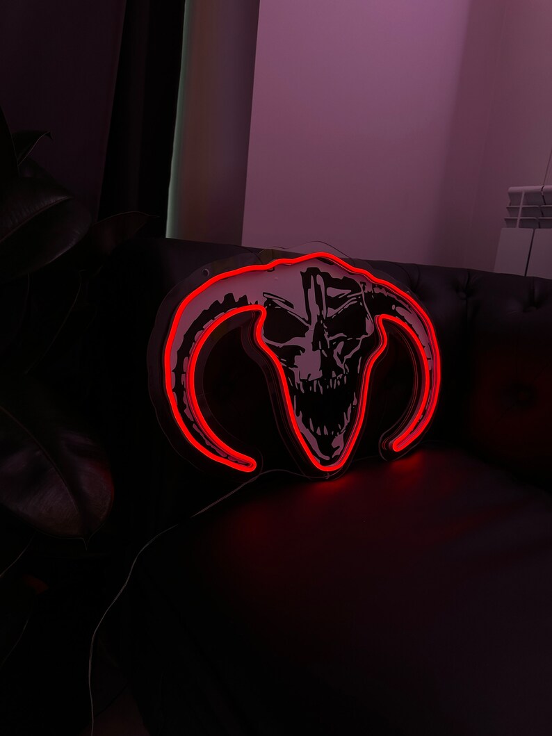 Skull Neon Lights Sign | Scull LED Neon Sign | Scull LED Neon Sign ...