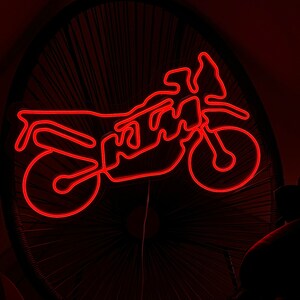 Motorcycle KTM LED Neon Sign | Motor Bike Neon Sign | Motorcycle Wall ...