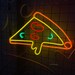 Pizza Neon Sign | Pizza Slice Led Sign | Pizza Restaurant Decor | Led ...