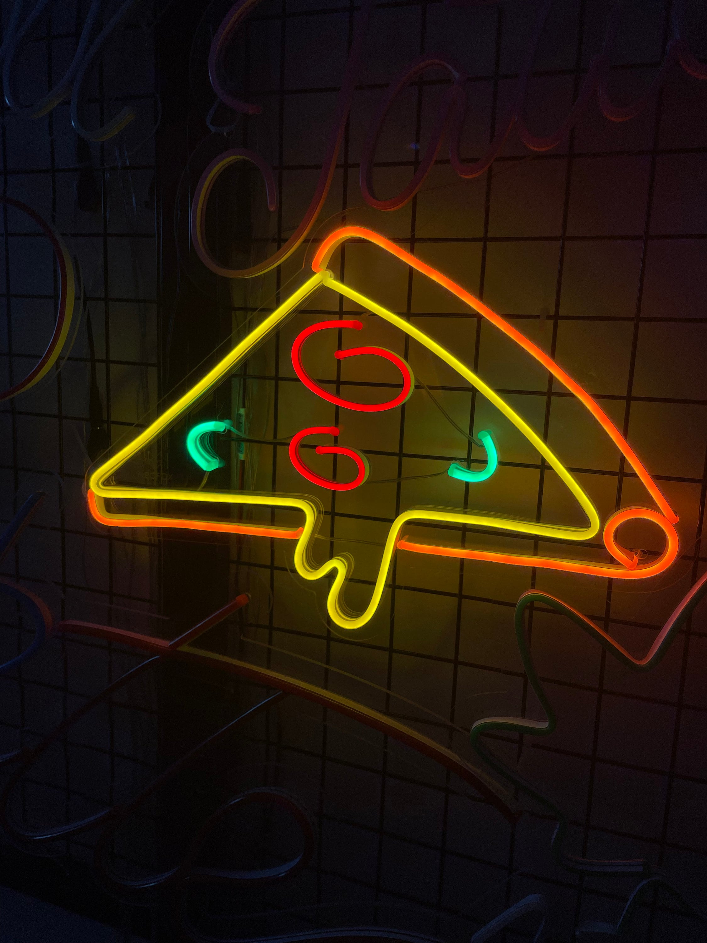 Pizza Neon Sign | Pizza Slice Led Sign | Pizza Restaurant Decor | Led ...