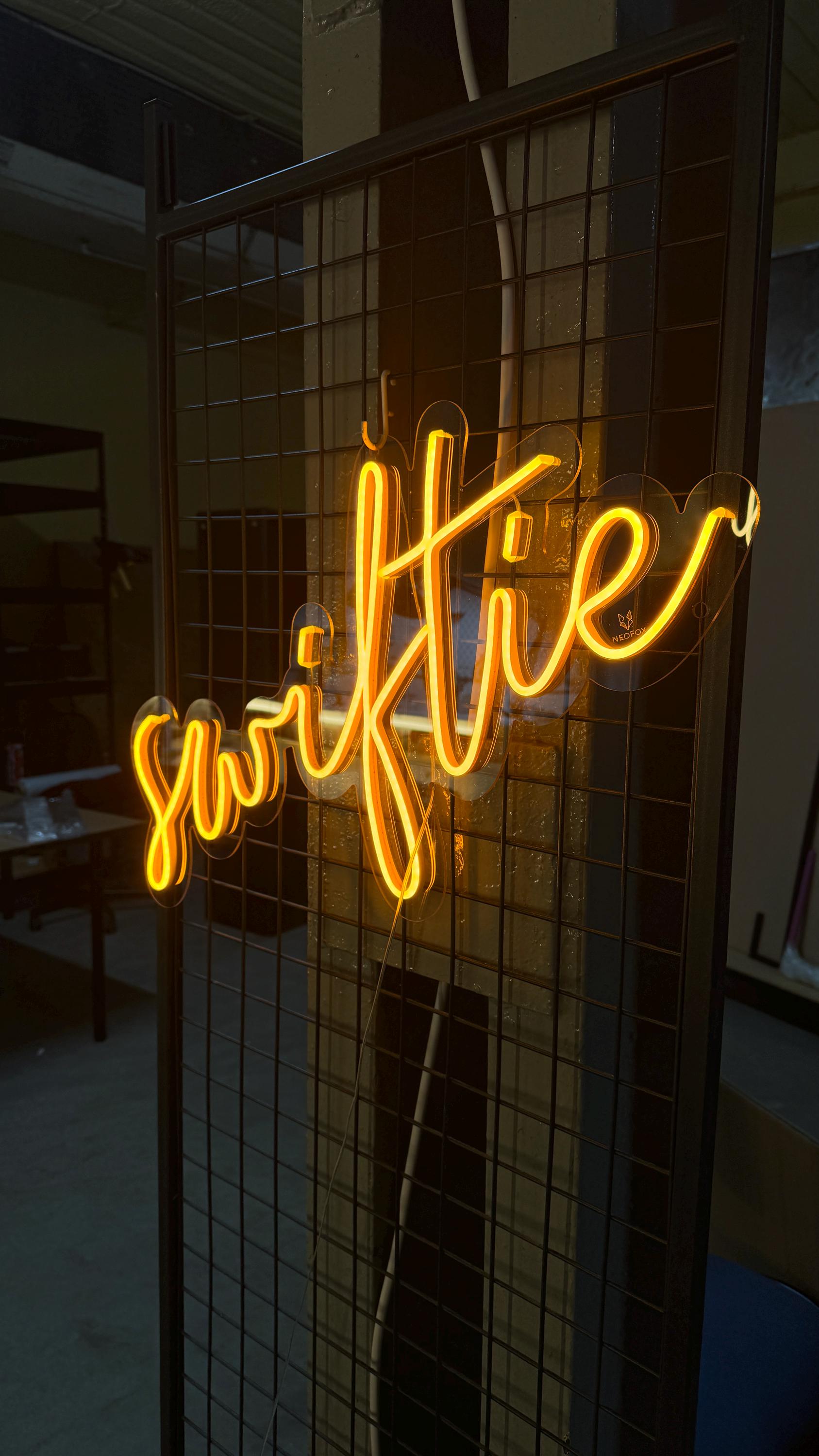 Swiftie Neon Sign | Swiftie Personalized Custom LED Neon Sign | Room ...