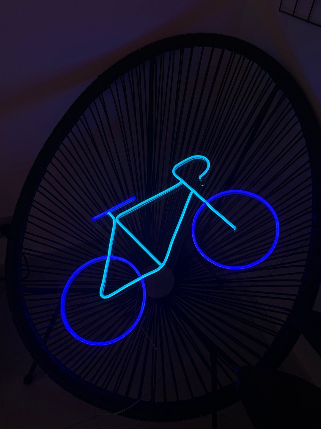 Bike LED Neon Sign | Bicycle Neon Sign | Bike Neon Sign | Bicycle Wall ...
