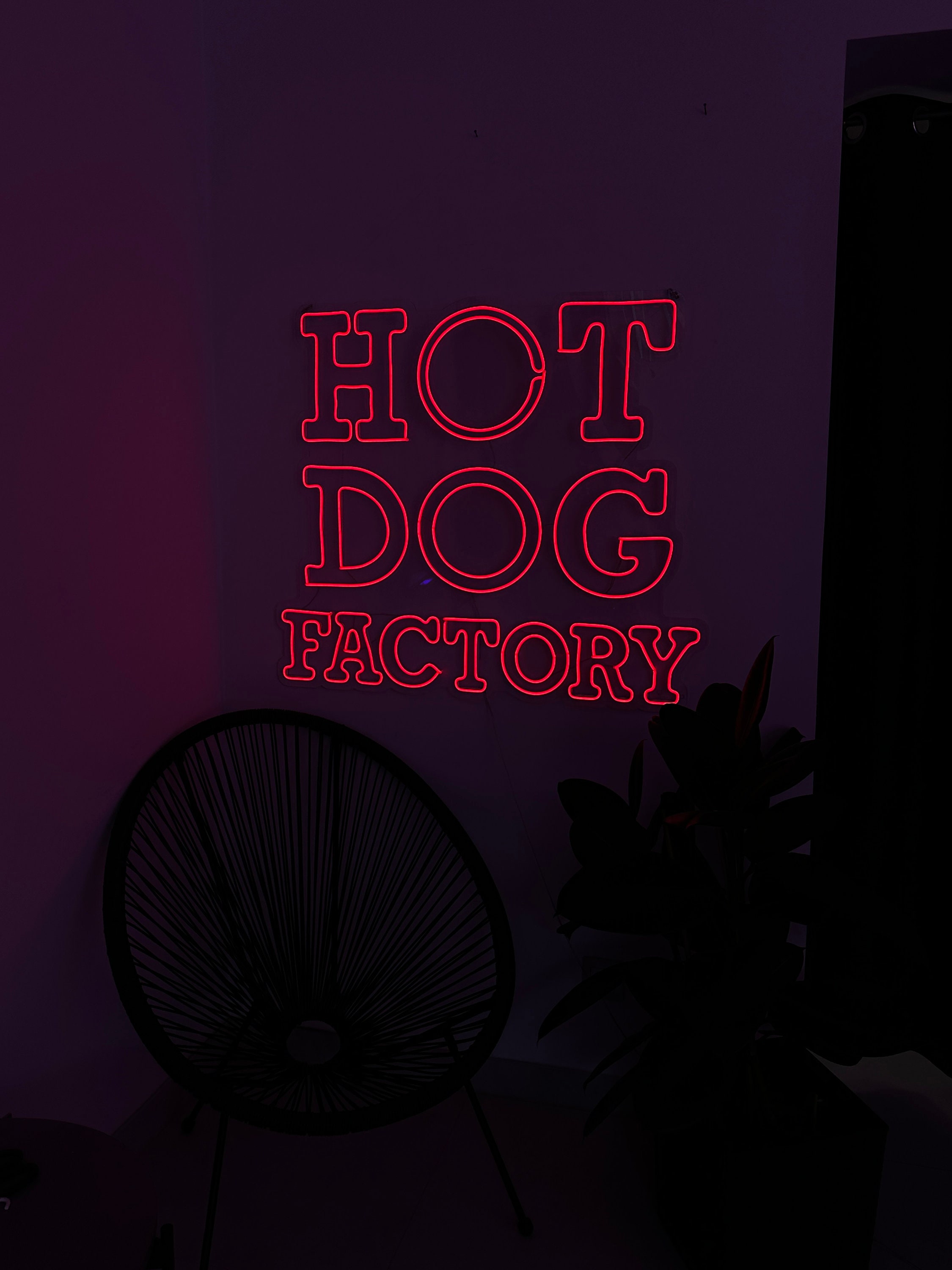 Hot Dog Neon Sign Hot Dog Led Sign Hot Dog Restaurant Decor Led Neon ...