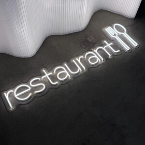 Neon Restaurant Sign | Custom Neon Sign for Restaurant | LED Restaurant ...