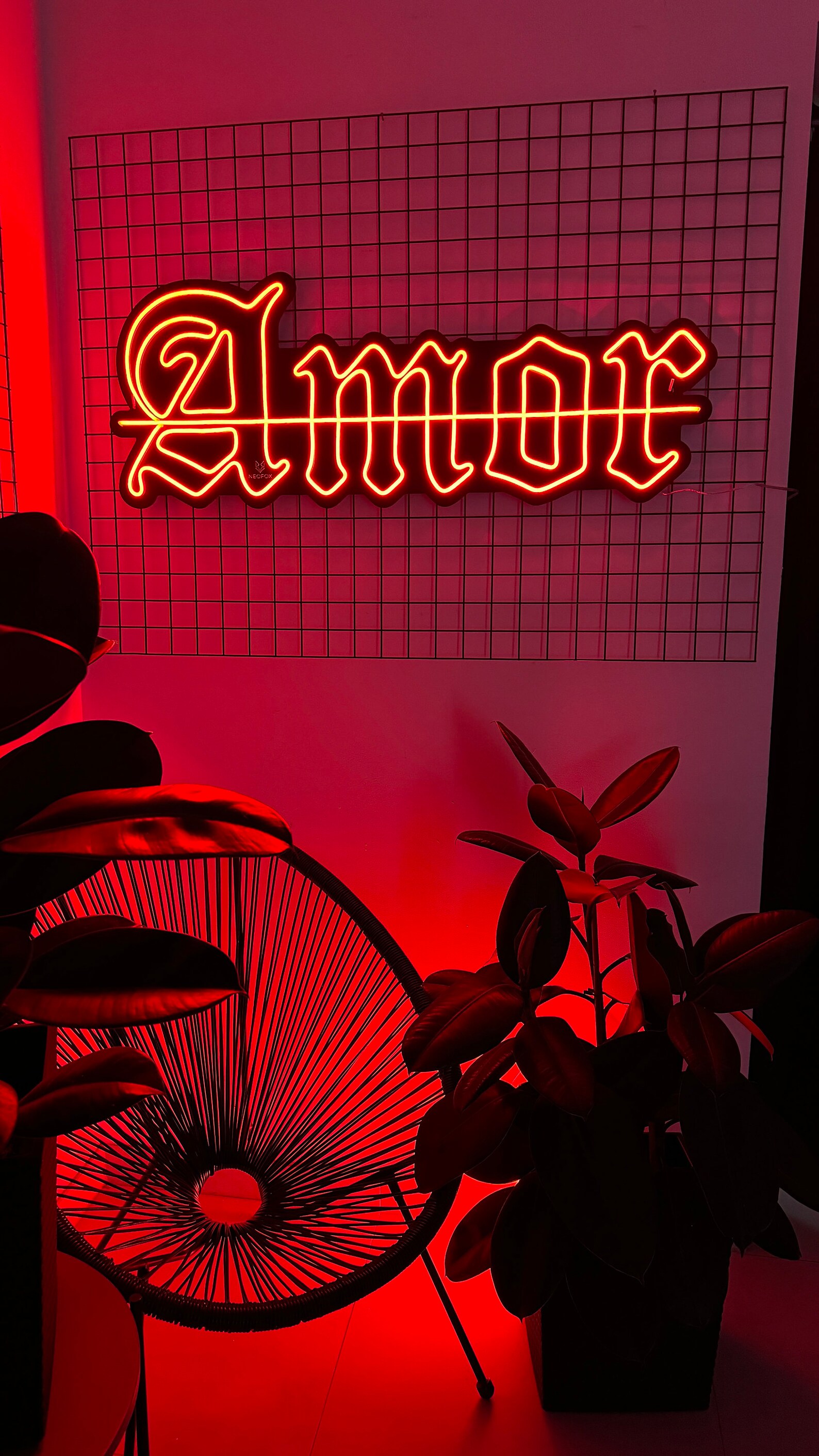 Amor Neon Sign | Night Lights Neon Signs Amor | Love Decoration ...