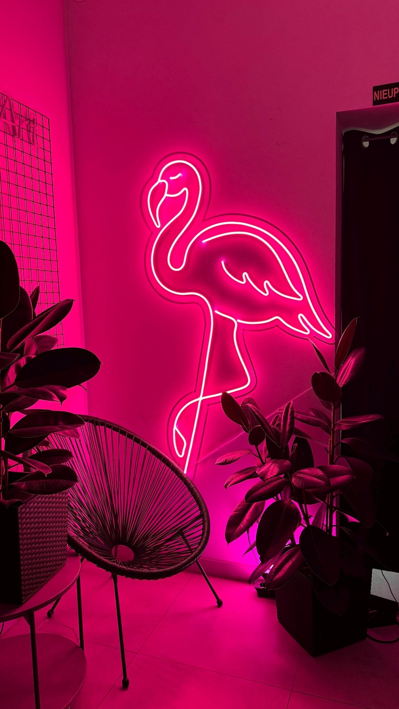 Flamingo Neon Signs | Led Neon Lamp | Custom Animal Neon Sign ...