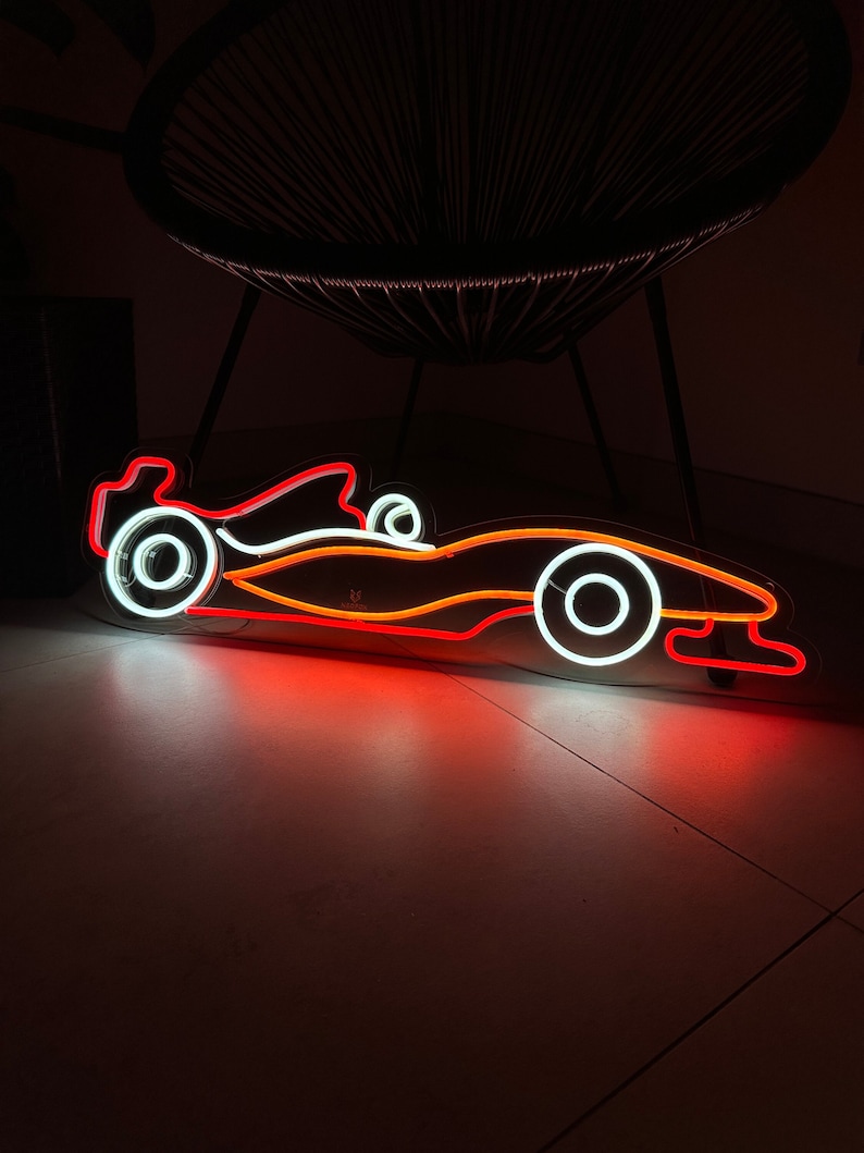 Bolide LED Neon Sign | Car Neon Sign | Custom Car Neon Signs | Garage ...
