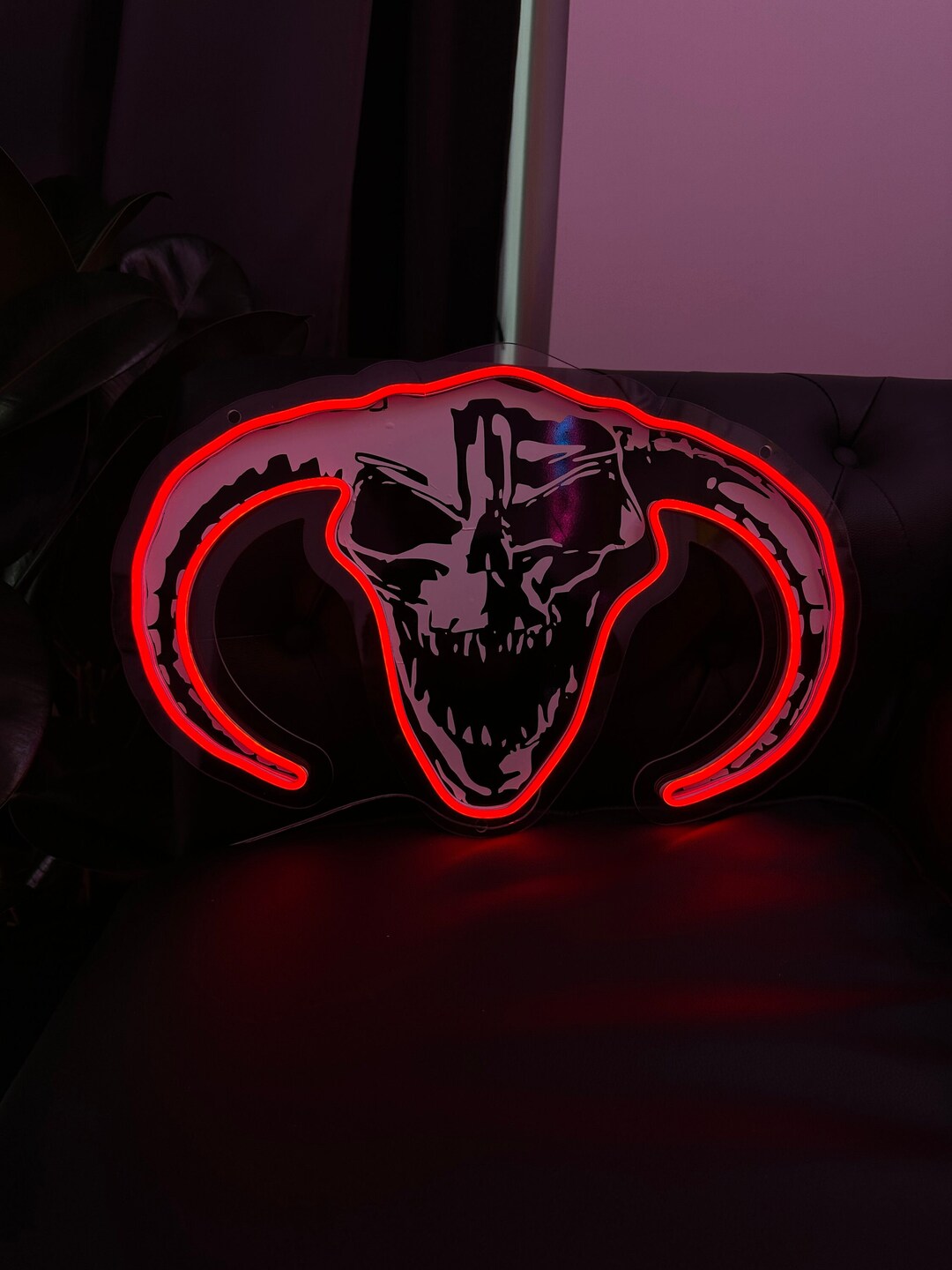 Skull Neon Lights Sign | Scull LED Neon Sign | Scull LED Neon Sign ...