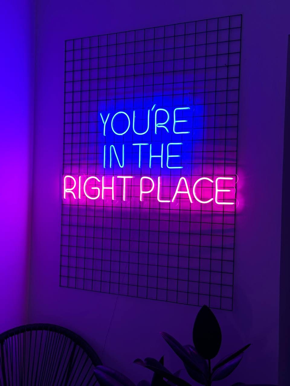 You're in the Right Place LED Neon Sign Custom LED Neon Beauty Salon ...