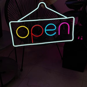 Open Sign Led | Neon Open Sign | Neon Door Sign | Open Neon Light ...