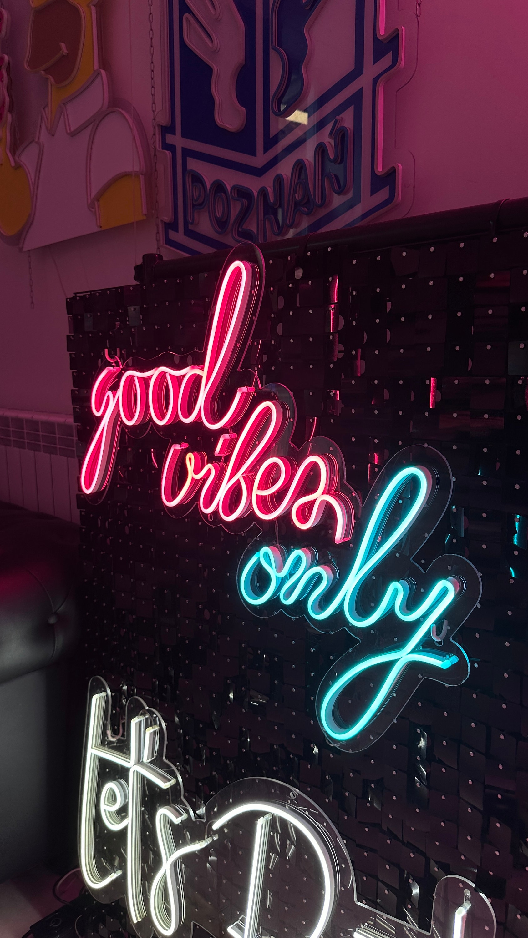 Good Vibes Only Neon Sign Customizable Neon Sign Custom Good Vibes LED ...