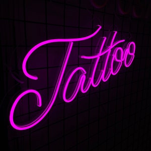 Tattoo Studio Neon Led | Tattoo Neon Light | Tattoo Studio Decor ...