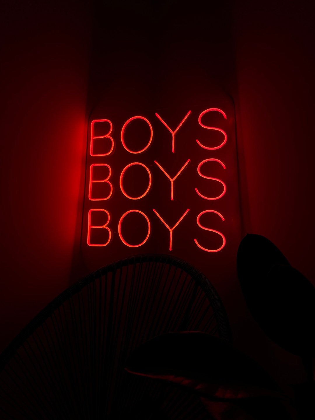 Boys Boys Boys Neon Sign | Boys Neon Sign | Nightclub Wall Led Decor ...