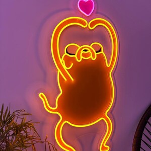 Characters From the Cartoons | Dog From the Cartoons Neon| Led Neon ...