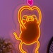 Characters From the Cartoons Dog From the Cartoons Neon Led Neon Sign ...