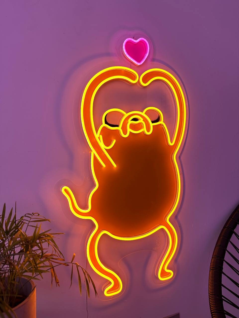 Characters From the Cartoons | Dog From the Cartoons Neon| Led Neon ...