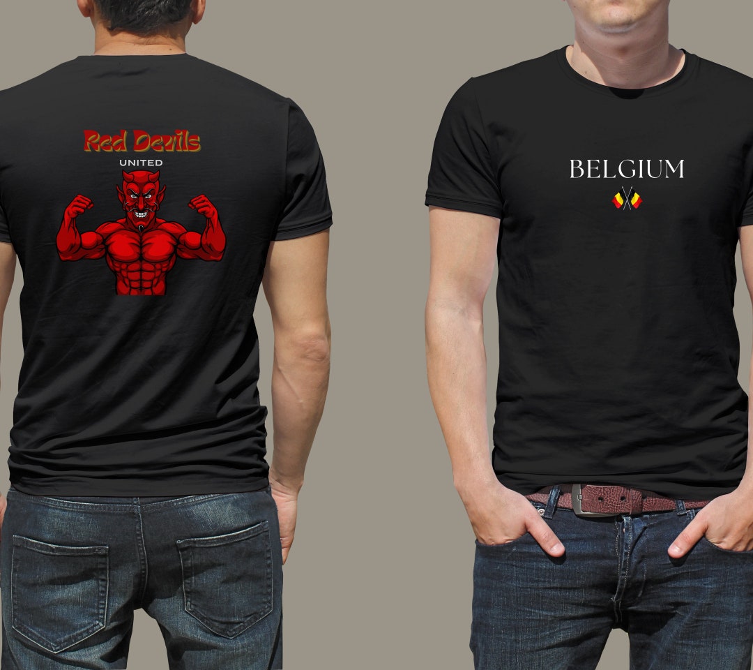 België Rode Duivels Verenigd: Euro 2024 Duitsland Editie, Belgie Shirt ...