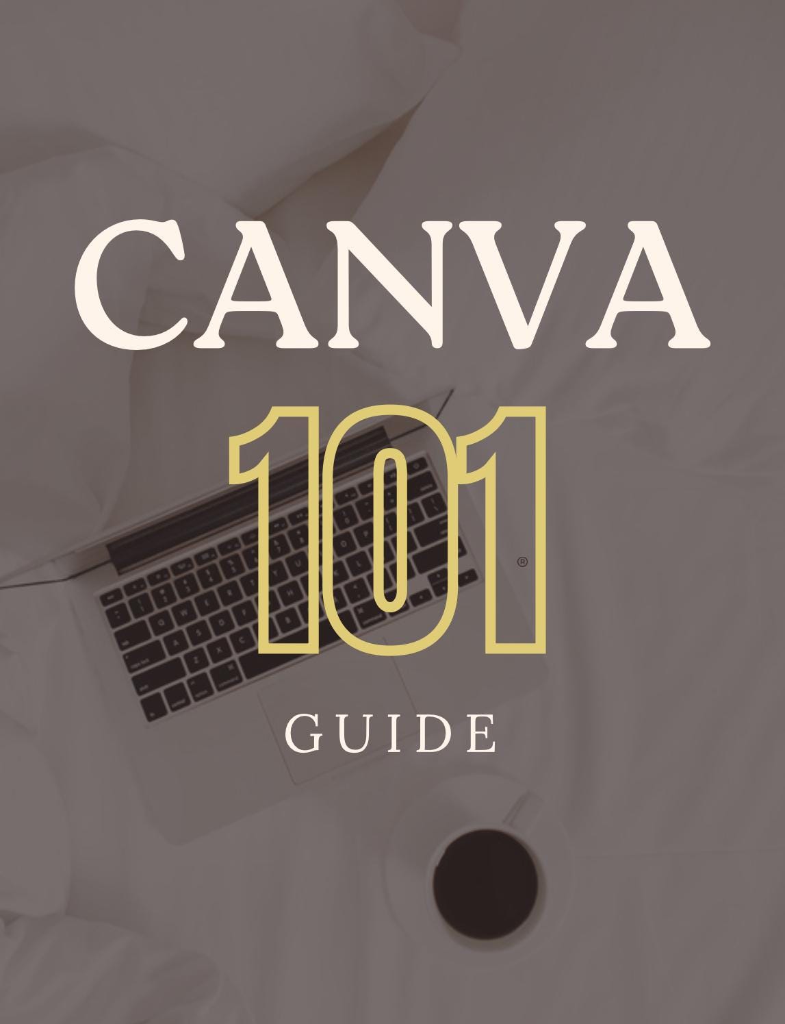 Canva Guide, How to Canva, Canva 101, Beginner Guide to Canva, Easy ...