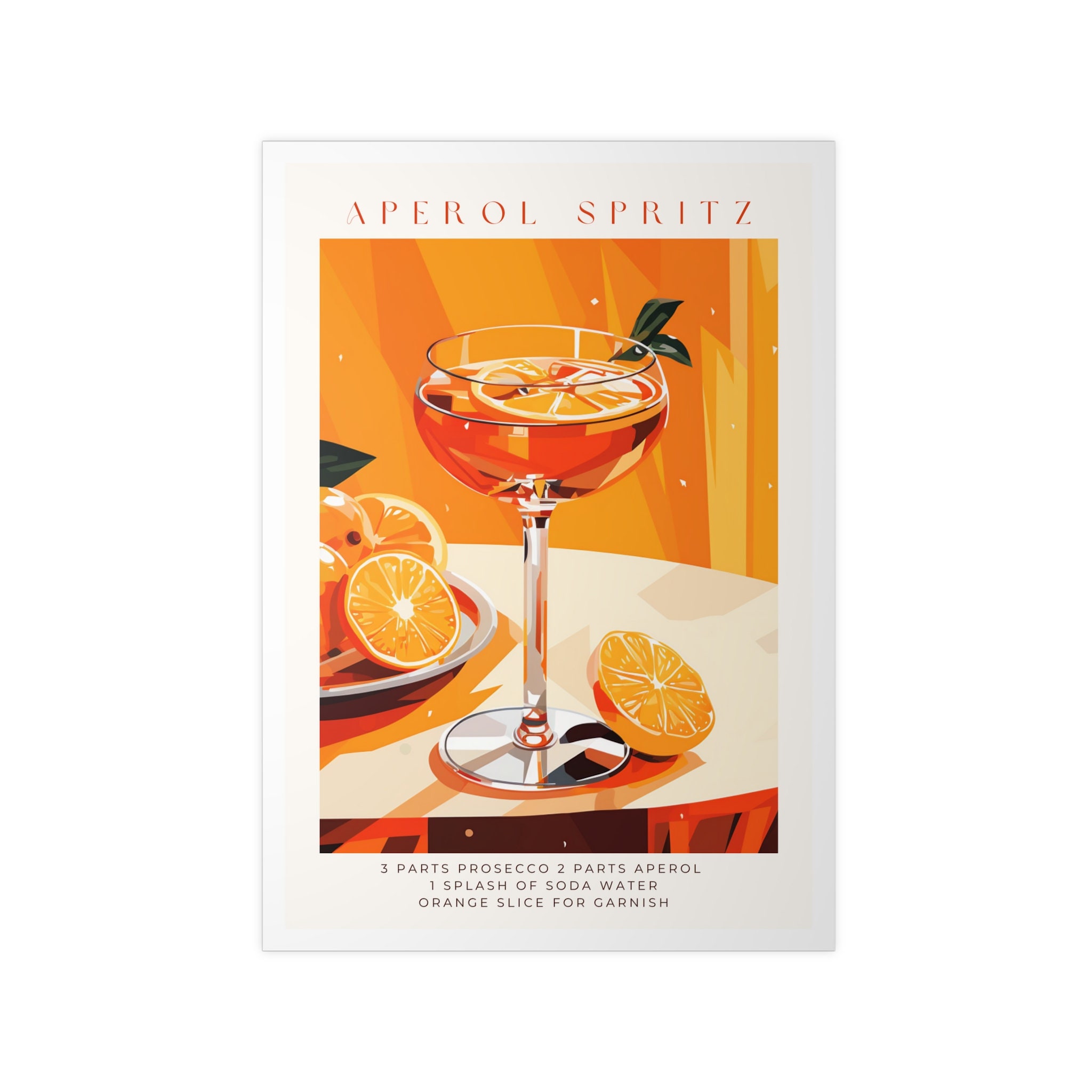 Aperol Spritz Poster Aperol Spritz Picture Aperol Spritz Art Aperol ...