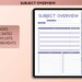 Undated Student Digital Planner Goodnotes, Academic Planner, Portrait ...