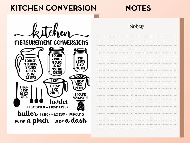 Recipe Book/ Journal Printable Templates, Recipe Inserts, Cookbook ...