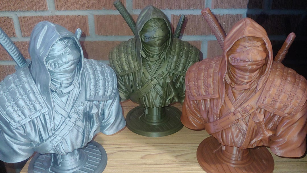 TMNT Robin Bust 3D Printed ABS - Etsy