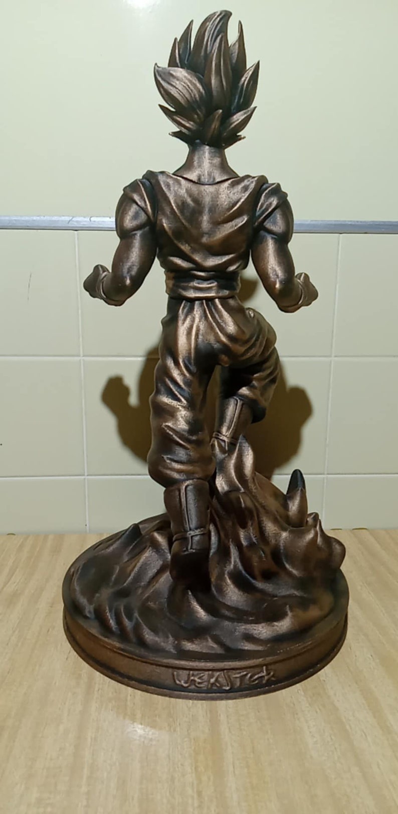 Goku Statue/figure 3D Printed ABS - Etsy
