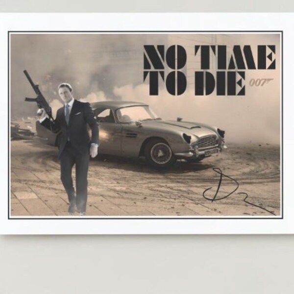 James Bond Signature - Etsy