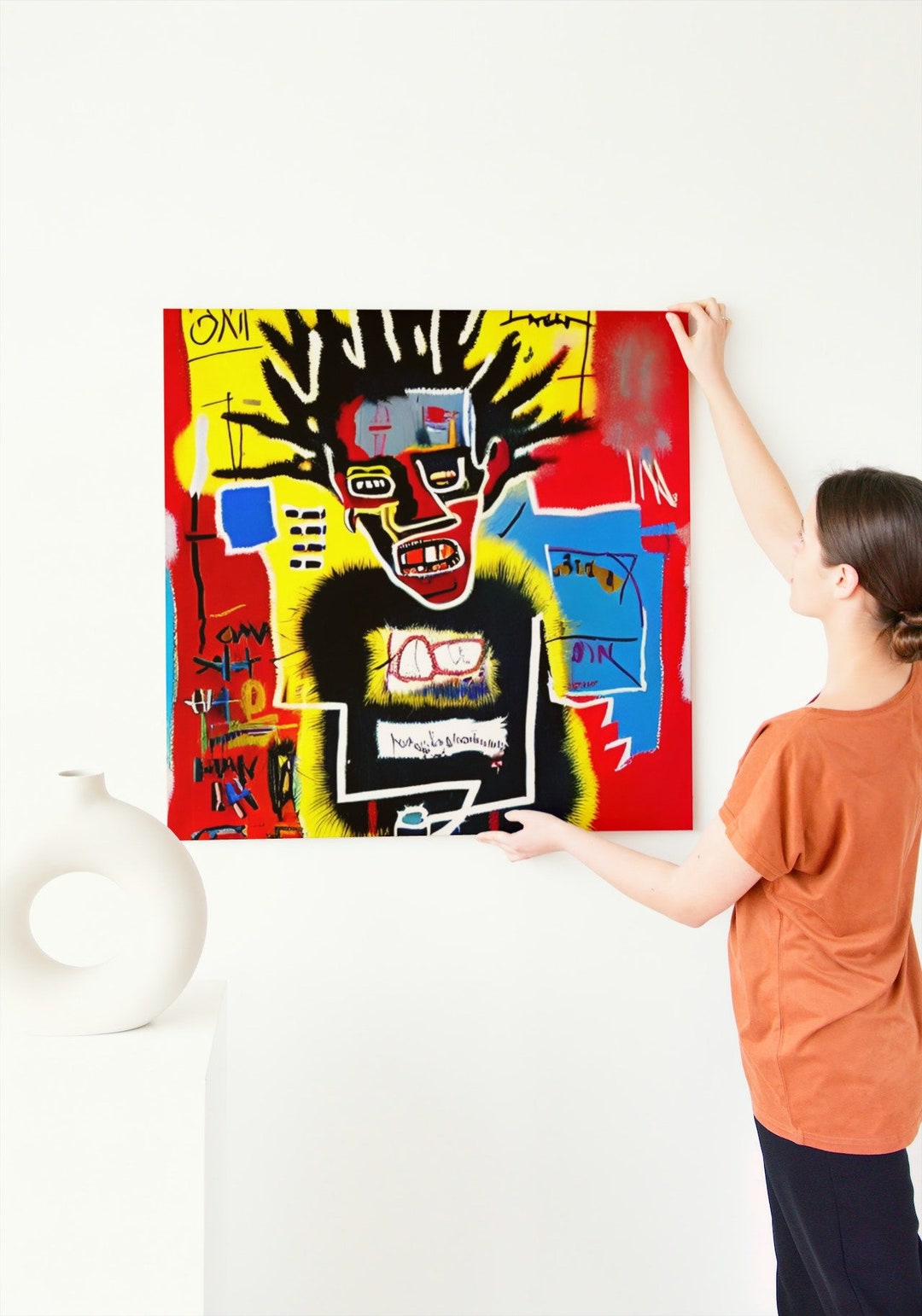 1 DIGITAL DOWNLOAD HD File Basquiat Style Art for Printing - Etsy