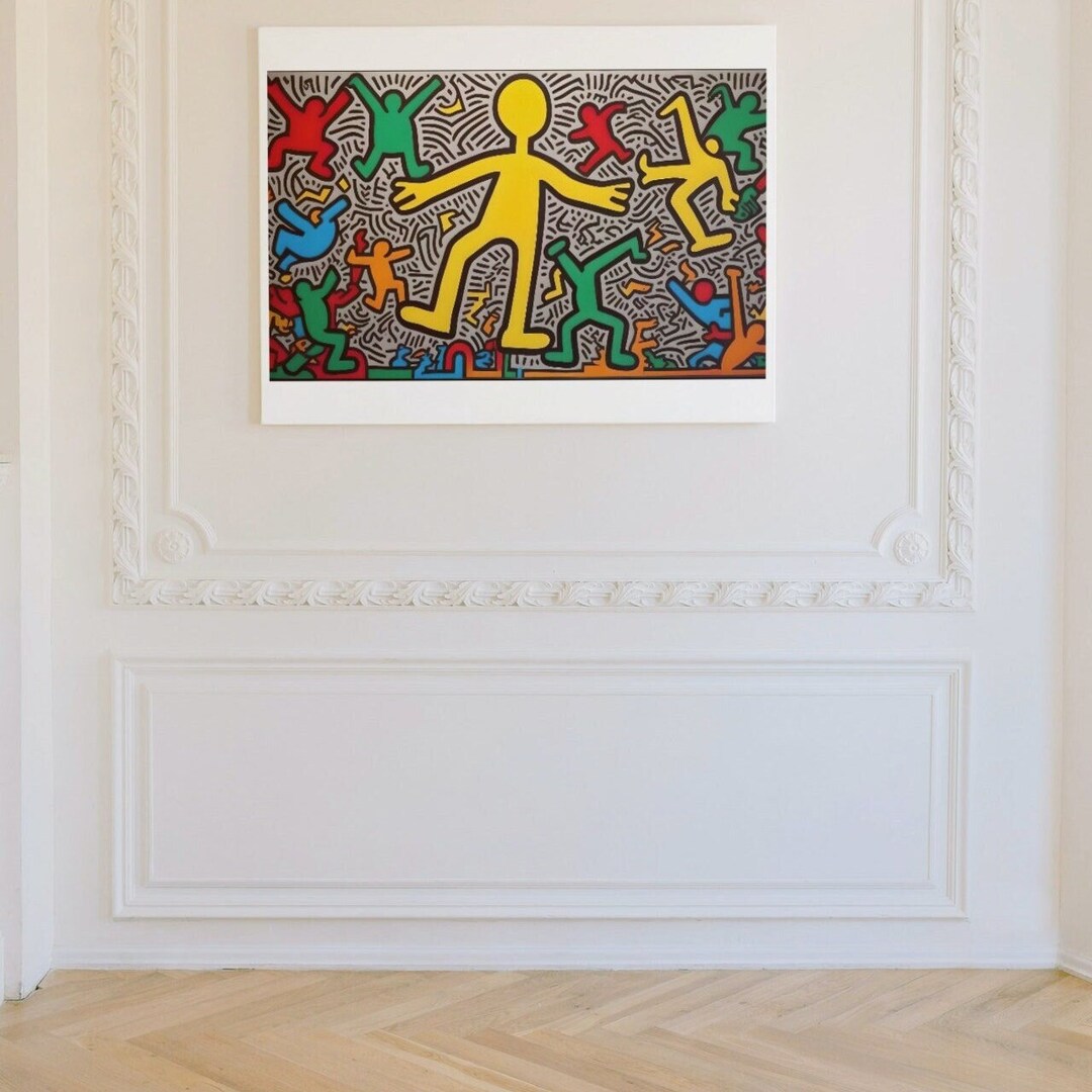 STYLE Keith Haring Digital Keith Haring Print Keith Haring - Etsy