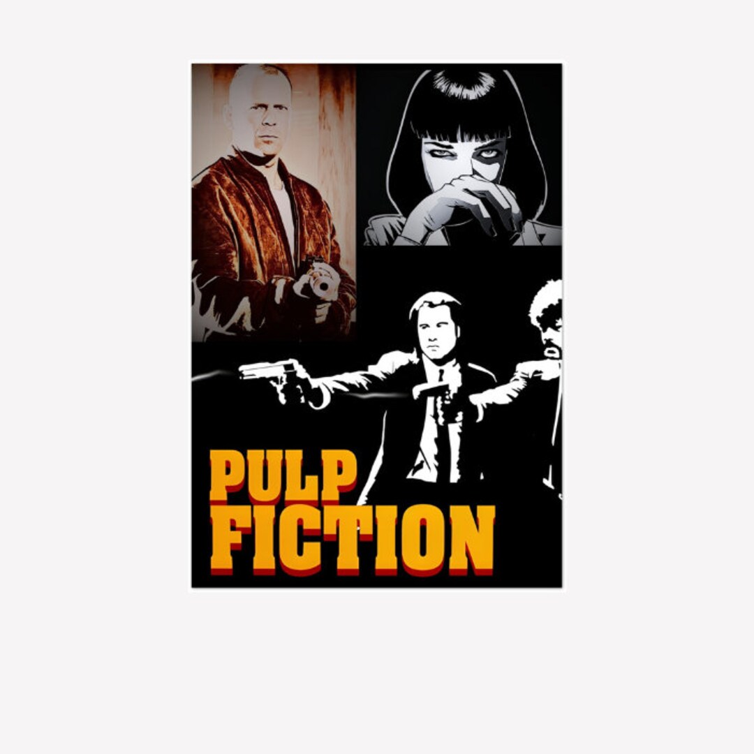Pulp Fiction Exclusive Premium Poster A3 29 X 42 Cm FREE SHIPPING - Etsy