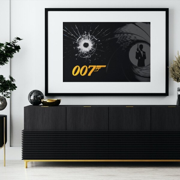 James Bond Poster - Etsy