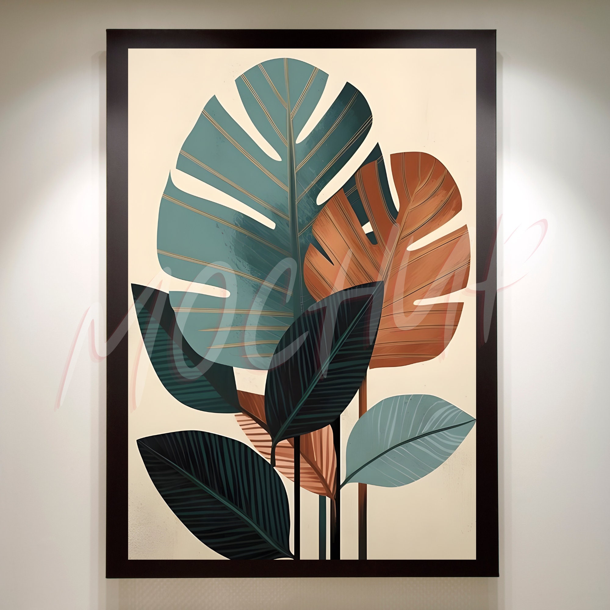 Modern Boho Wall Art Gallery: Boho Art Decor, Collage Mega Bundle Set ...