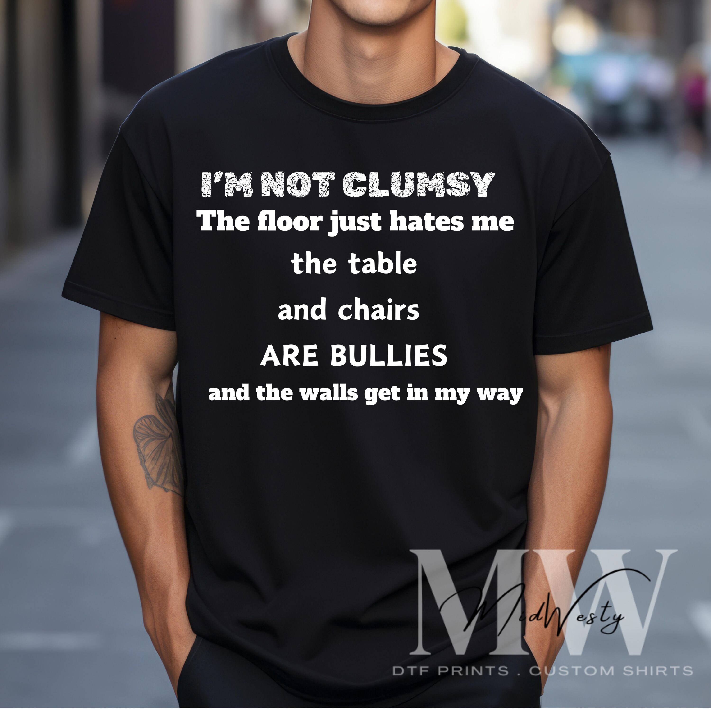 I'm Not Clumsy-png and SVG File - Etsy